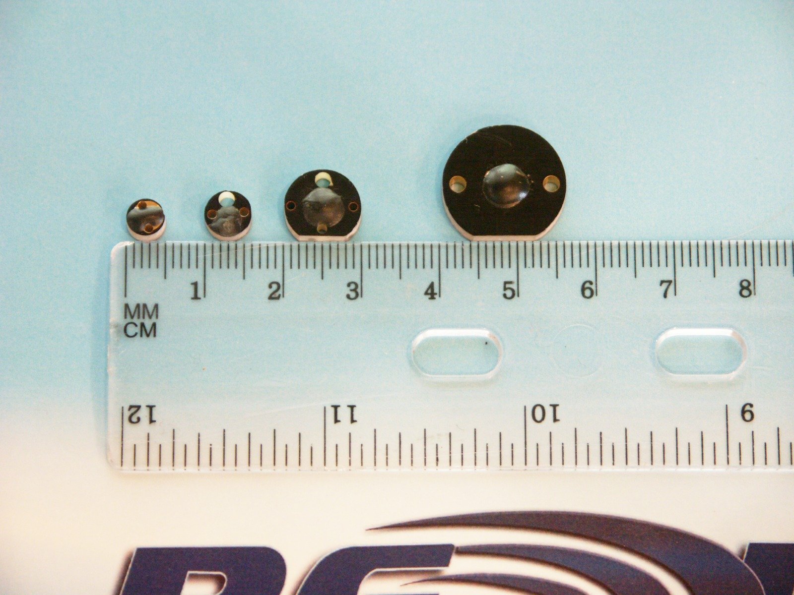 Model F16 FR4 Tag, Mount on Metal High Temperature 200C, 16mm diameter ...